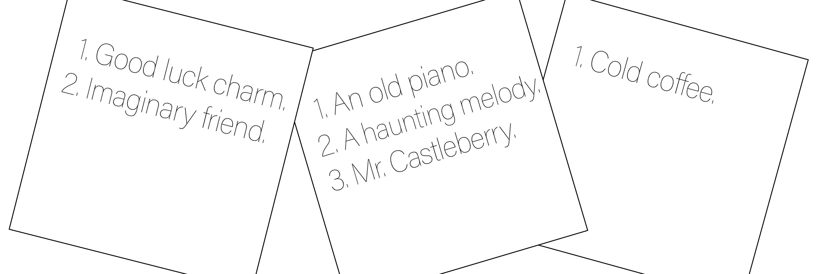 52 Writing Prompts – Alivia Patton